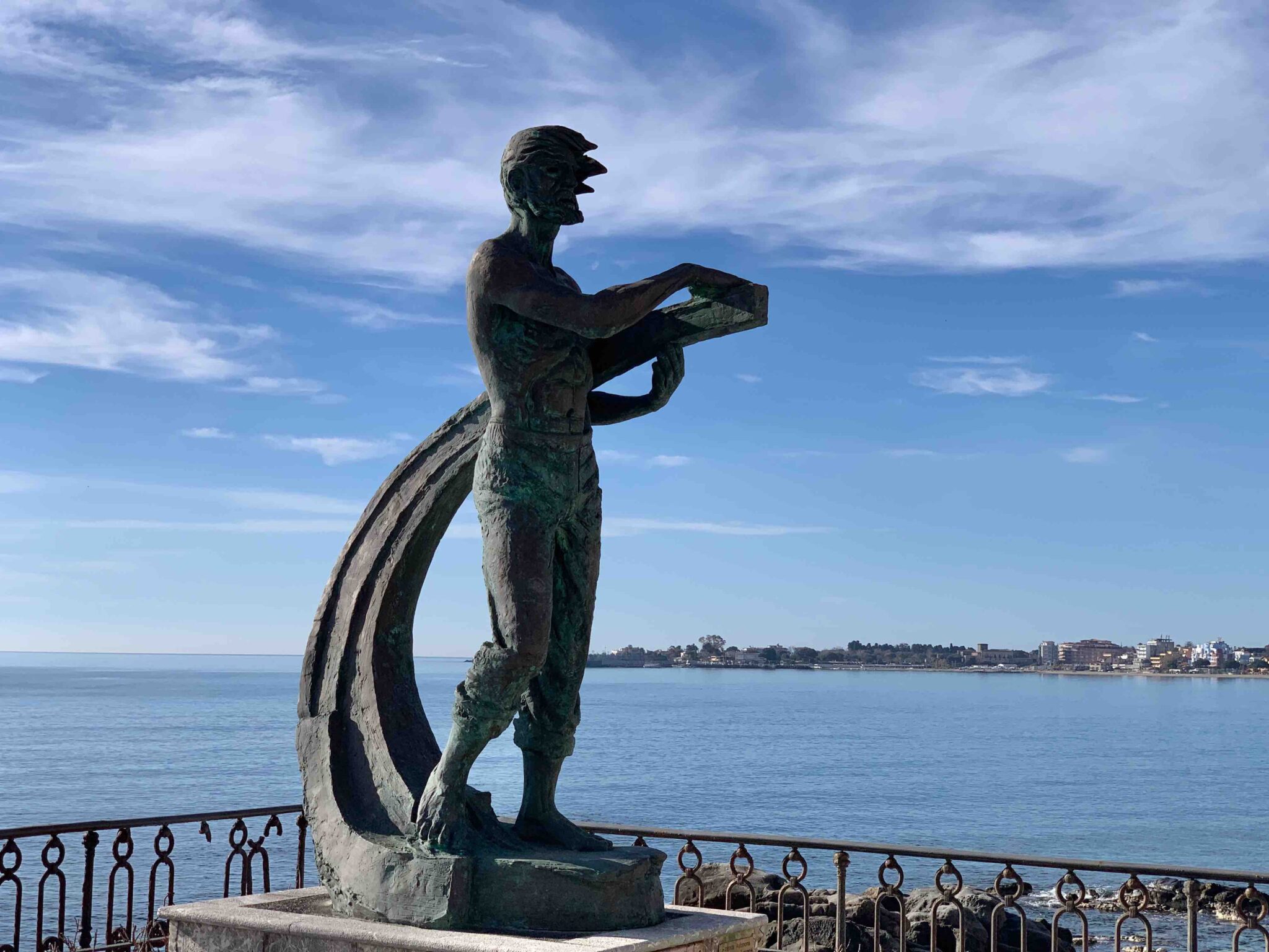 Giardini-Naxos, waar de eerste Grieken in Sicilië aan land kwamen ...